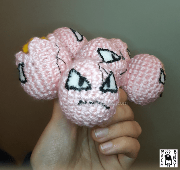 Pokemon Amigurumi: Exeggcute | Machbunny Projects