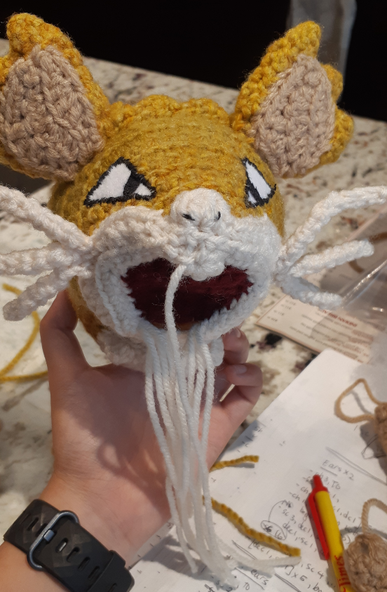 Pokemon Amigurumi: Raticate | Machbunny Projects