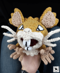 Pokemon Amigurumi: Raticate | Machbunny Projects