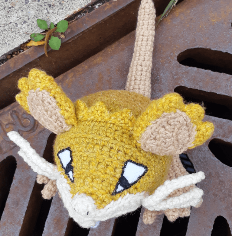Pokemon Amigurumi: Raticate | Machbunny Projects