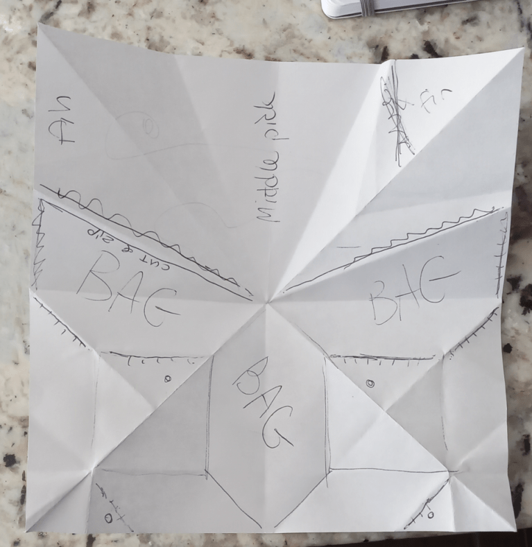 Textile Concept: Origami Fish Pouch | Machbunny Projects